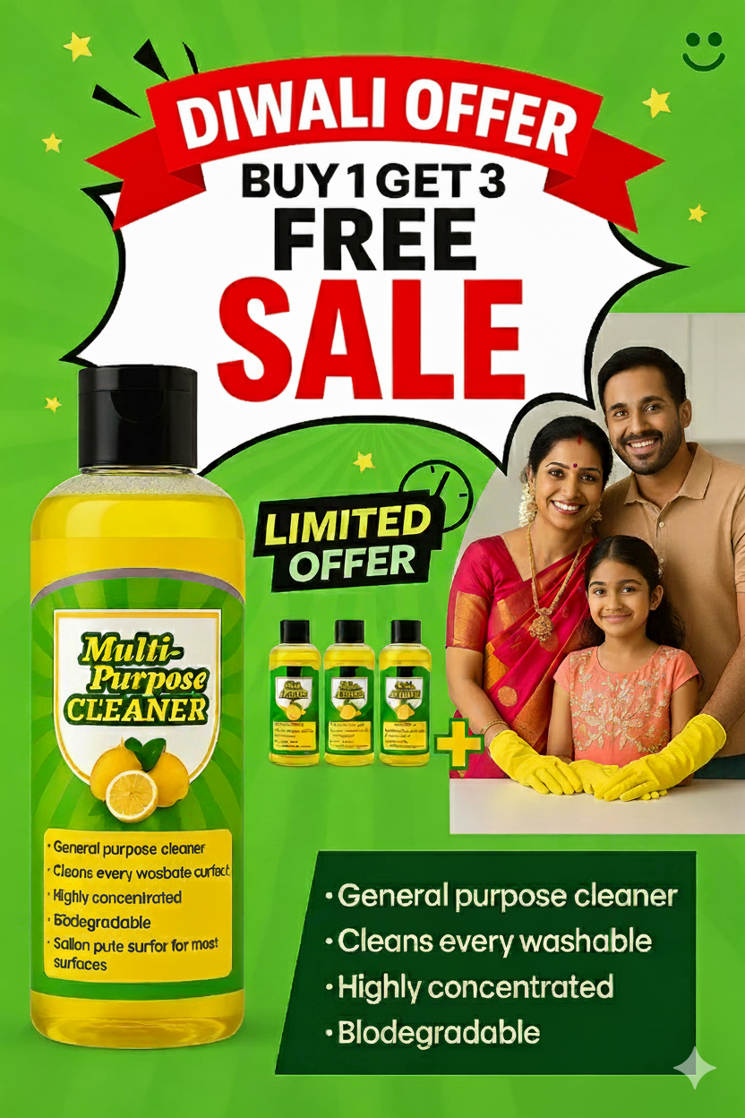 🔥 BUY 1 GET 3 FREE – India’s Most Viral Cleaner Is Back in Stock! 🧼 Do ...